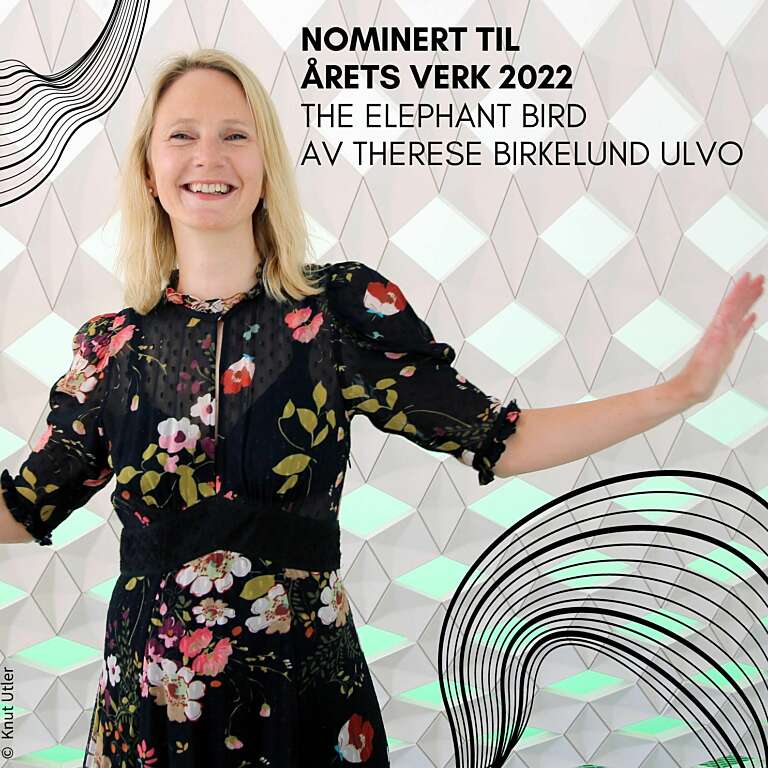 Nominert til Årets verk 2022: "The Elephant Bird" av Therese Birkelund ...
